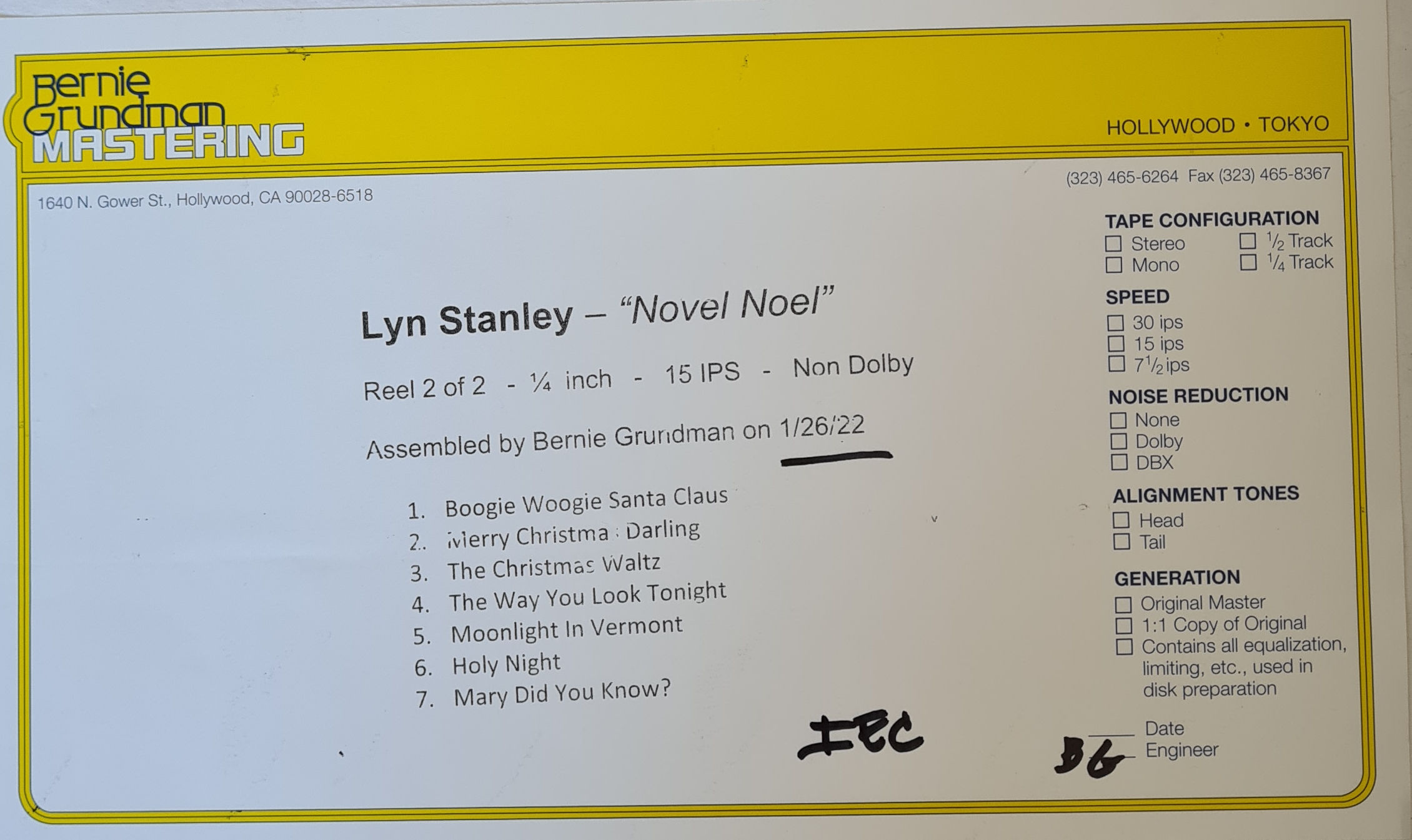 Lyn Stanley – Novel Noel – A Cool Jingle Jazz Celebration – Dave Denyer ...